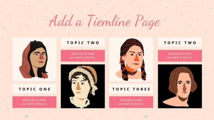 Minimal National Women's History Month. Free PPT & Google Slides ...