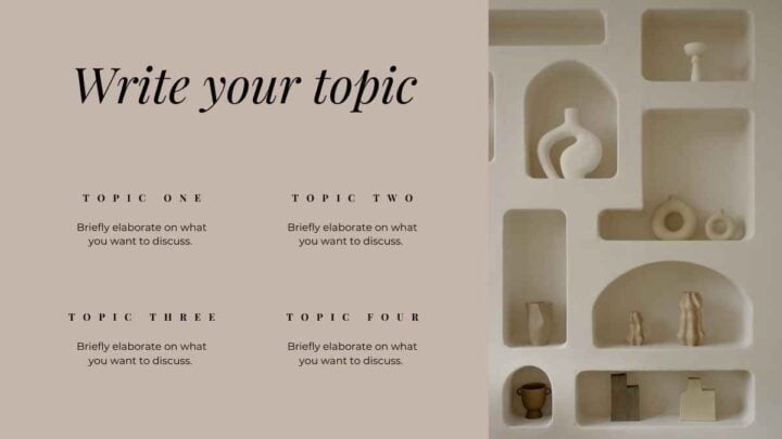 Minimal Pottery. Free PPT & Google Slides Template — SlidesCarnival