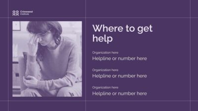 Suicide Prevention. Free PPT & Google Slides Template — SlidesCarnival