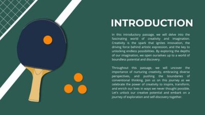 Table Tennis Course. Free PPT & Google Slides Template — SlidesCarnival