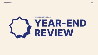Year-end Review Business Meeting. Free PPT & Google Slides Template ...
