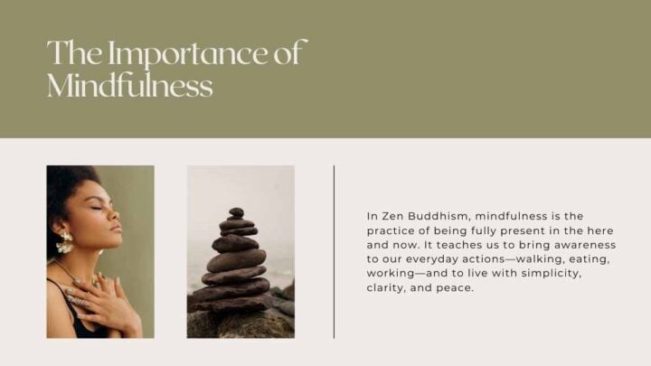 Zen Buddhism. Free Slides Template — SlidesCarnival