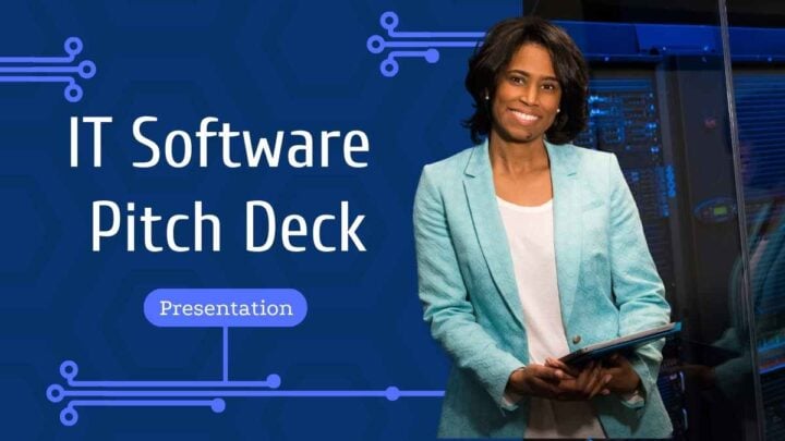 Minimalistic IT Software Pitch Deck. Free PPT & Google Slides Template ...