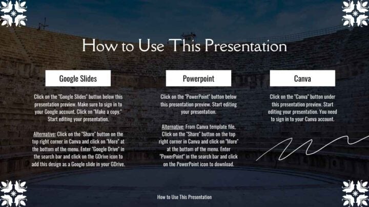Minimalistic Medieval Theatre History Class. Free PPT & Google Slides ...