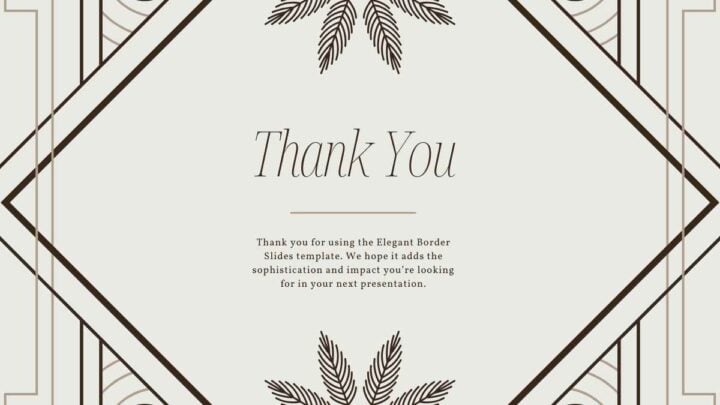 Elegant Border. Free PPT & Google Slides Template — SlidesCarnival