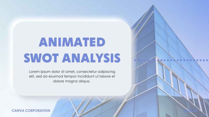 Animated Swot Analysis Free Ppt Google Slides Template Slidescarnival