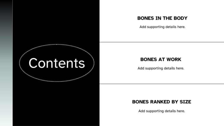 Bone Background. Free PPT & Google Slides Template — SlidesCarnival