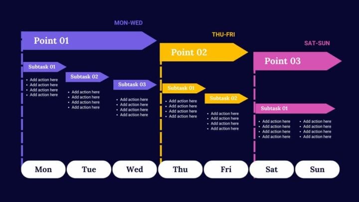 Daily Workflow Infographic. Free PPT & Google Slides Template ...