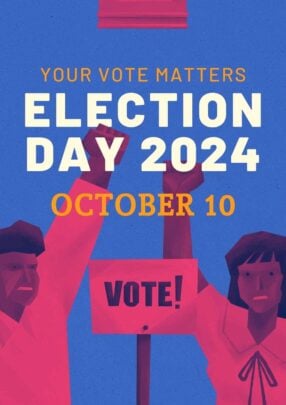 Election Day Poster. Free PPT & Google Slides Template — SlidesCarnival