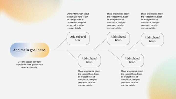 Business Goal Setting Infographic. Free Infographics Template ...