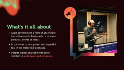 Radio Advertising. Free Slides Template — SlidesCarnival