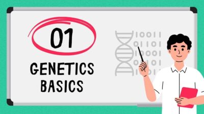 Introduction to Genetics Lesson. Slides Template — SlidesCarnival