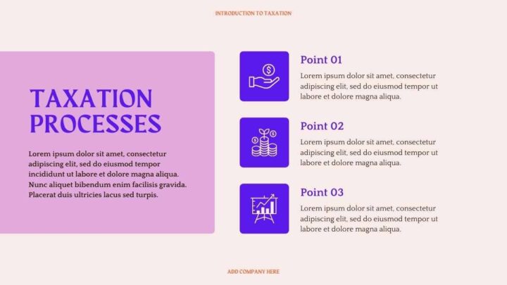 Introduction to Taxation. Free Slides Template — SlidesCarnival