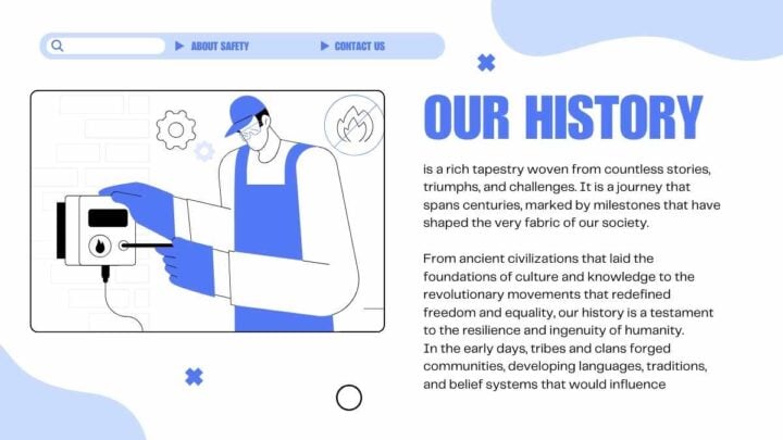 Safety Plan Slides For Students. Slides Template — SlidesCarnival