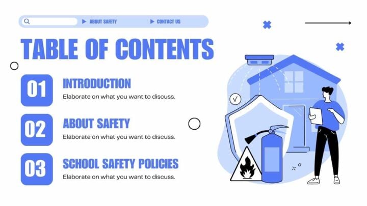 Safety Plan Slides For Students. Slides Template — SlidesCarnival