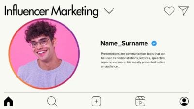 Instagram Style Marketing Campaign. Free Slides Template — SlidesCarnival