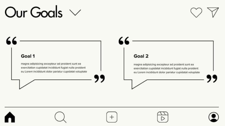Instagram Style Marketing Campaign. Free Slides Template — SlidesCarnival