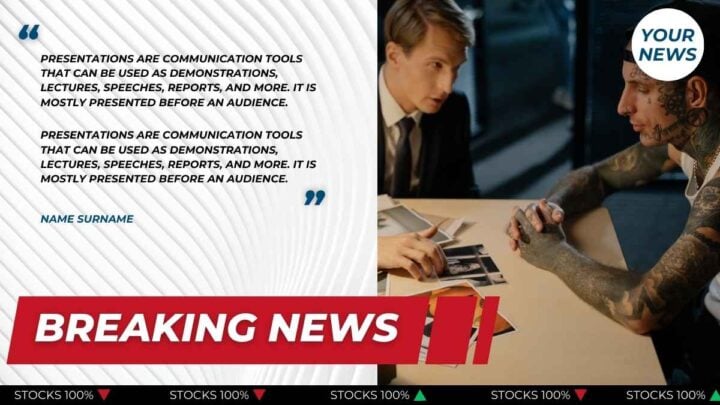 Interactive News. Free PPT & Google Slides Template — SlidesCarnival