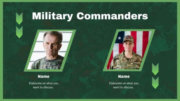 Military And Professional Bearing . Free PPT & Google Slides Template ...