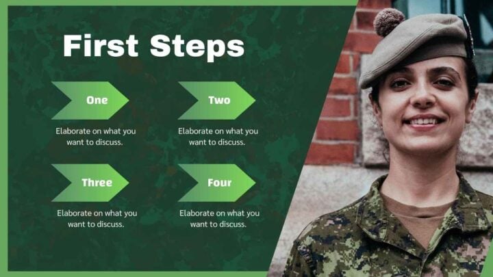 Military And Professional Bearing . Free PPT & Google Slides Template ...