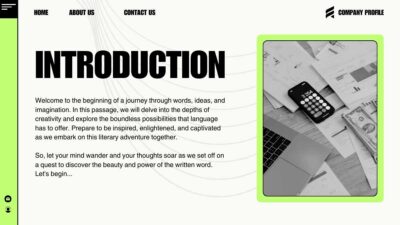 Accounting Services Company Profile. Free Slides Template — SlidesCarnival