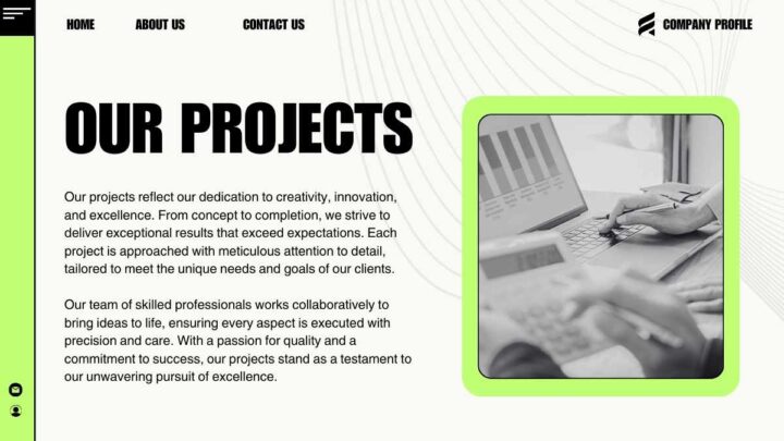 Accounting Services Company Profile. Free Slides Template — SlidesCarnival
