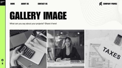 Accounting Services Company Profile. Free Slides Template — SlidesCarnival