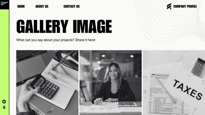 Accounting Services Company Profile. Free Slides Template — SlidesCarnival