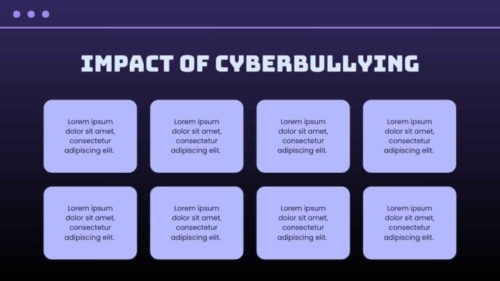 Cyber Bullying. Free PPT & Google Slides Template — SlidesCarnival