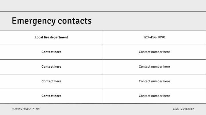Emergency Response Training. Free PPT & Google Slides Template ...