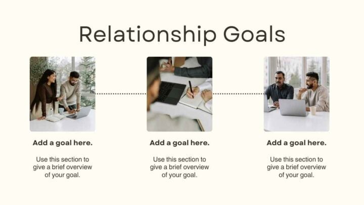 Goal Setting Vision Board. Free Slides Template — SlidesCarnival