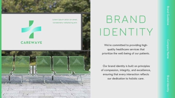 Healthcare Provider Brand. Free Presentation Template — SlidesCarnival