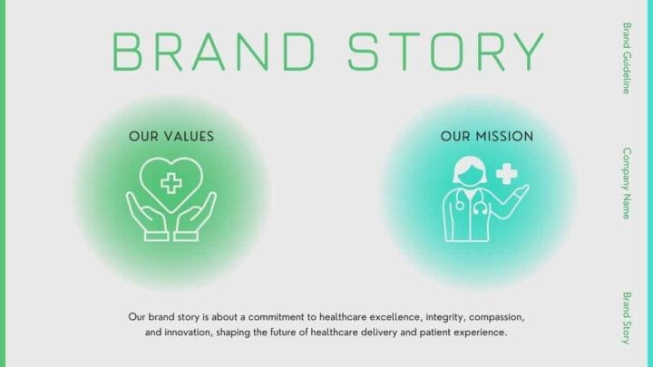 Healthcare Provider Brand. Free Presentation Template — SlidesCarnival