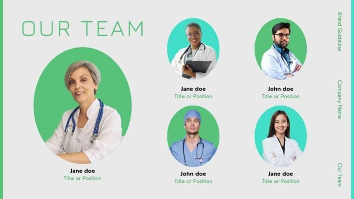 Healthcare Provider Brand. Free Presentation Template — SlidesCarnival