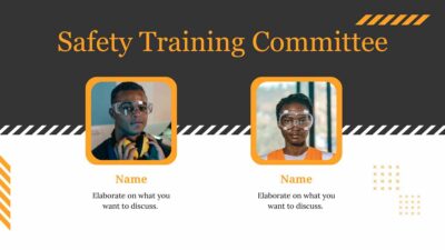 Industrial Safety Training . Free Slides Template — SlidesCarnival