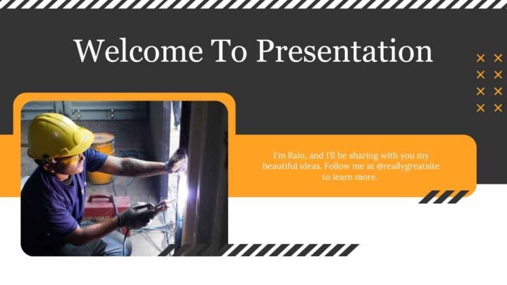 Industrial Safety Training . Free Slides Template — SlidesCarnival
