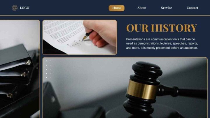 Labor Law Thesis Defense. Free Slides Template — SlidesCarnival