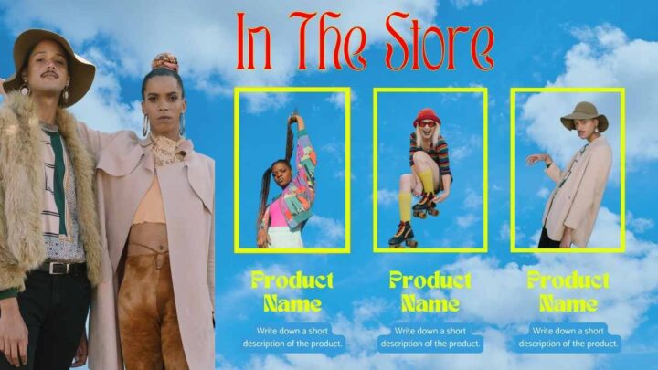 Local Fashion Store Marketing Plan. Free Presentation Template ...