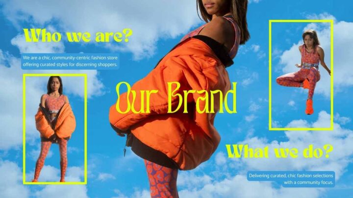 Local Fashion Store Marketing Plan. Free Presentation Template ...