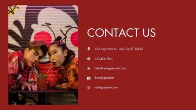 Modern Minimal Love Couple . Free Presentation Template — SlidesCarnival