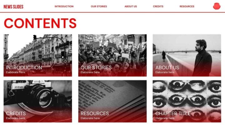 News. Free PPT & Google Slides Template — SlidesCarnival