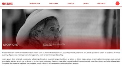 News. Free PPT & Google Slides Template — SlidesCarnival