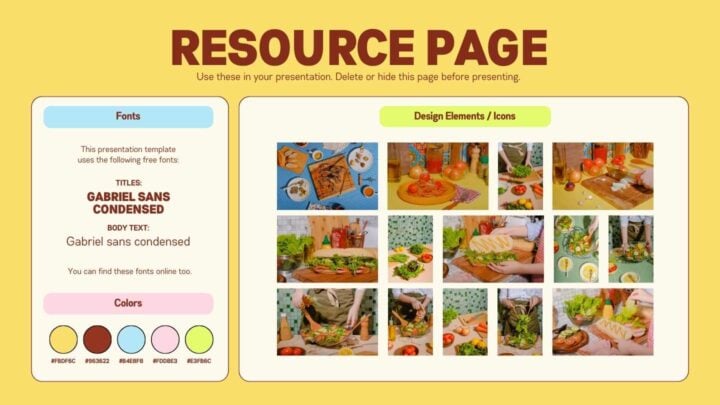 Nutrition Log. Slides Template — SlidesCarnival