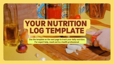 Nutrition Log. Slides Template — SlidesCarnival