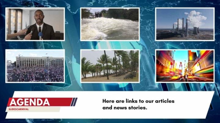 TV News Update. Free Slides Template — SlidesCarnival