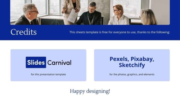 Task Tracking Sheet. Free Sheet Template — SlidesCarnival