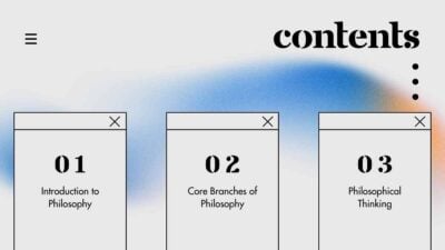 Introduction To Philosophy. Free Slides Template — SlidesCarnival