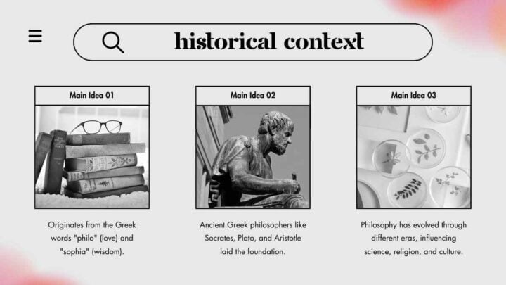 Introduction To Philosophy. Free Slides Template — SlidesCarnival
