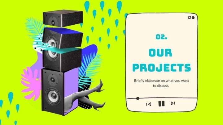 Music Streaming App Pitch Deck Creative. Free Presentation Template ...