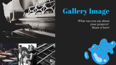 Music Subject for Middle School Classical Music Black Illustrative ...